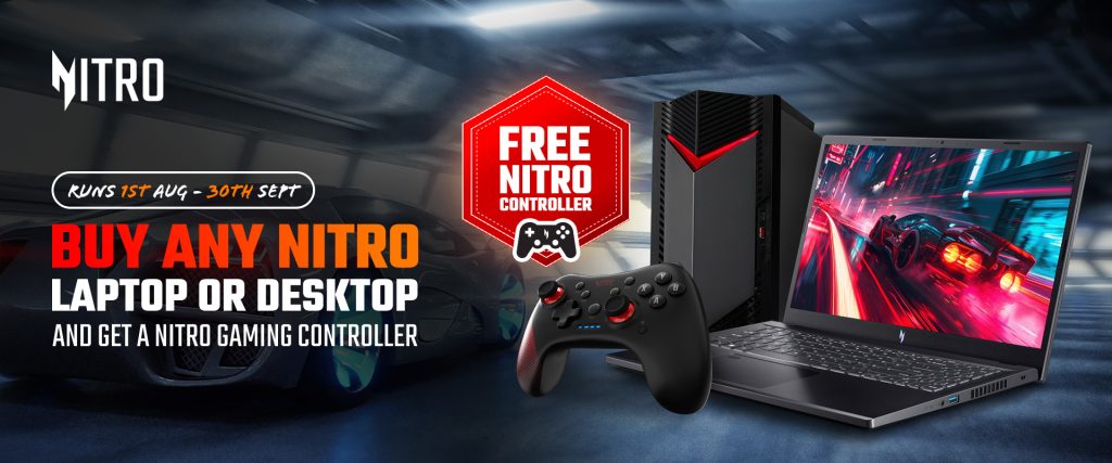 Nitro Controller Promotion – Acer UK Promotions